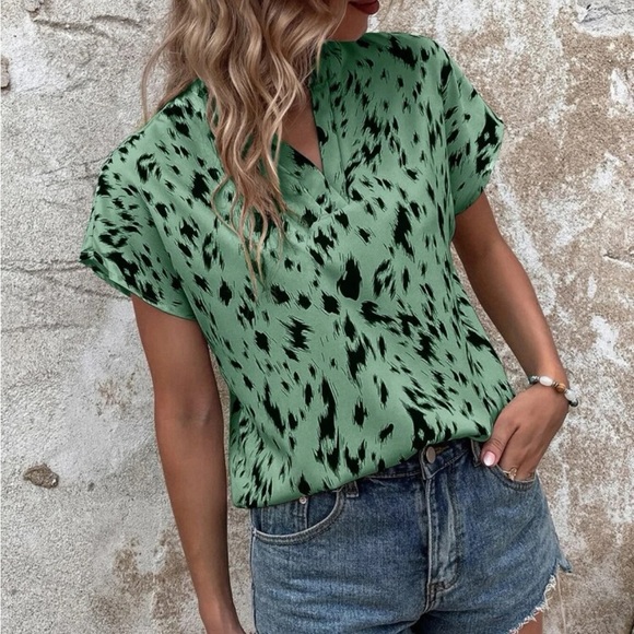 Tops | Boho Print Batwing Sleeve Blouse | Poshmark